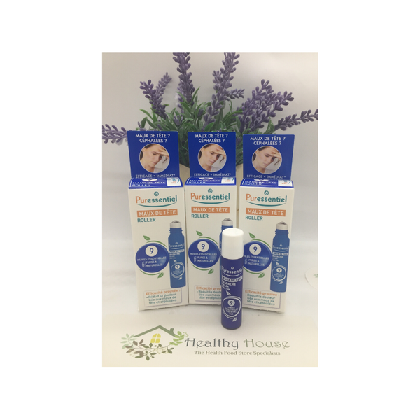 Puressential HEADACHE ROLL-ON 9 Essential oils – Healthy House Store